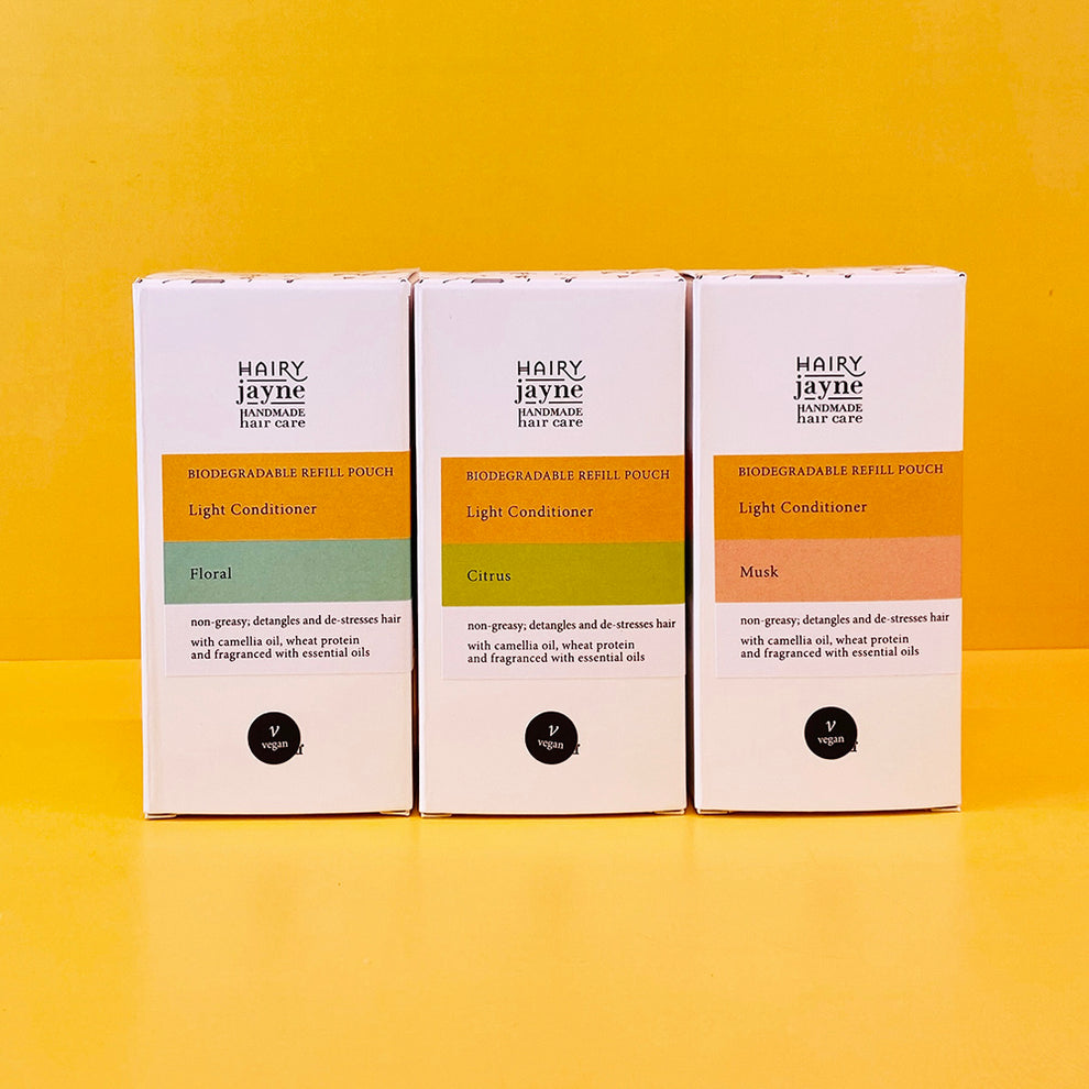 Light conditioner | conditioner for fine hair | Hairy Jayne