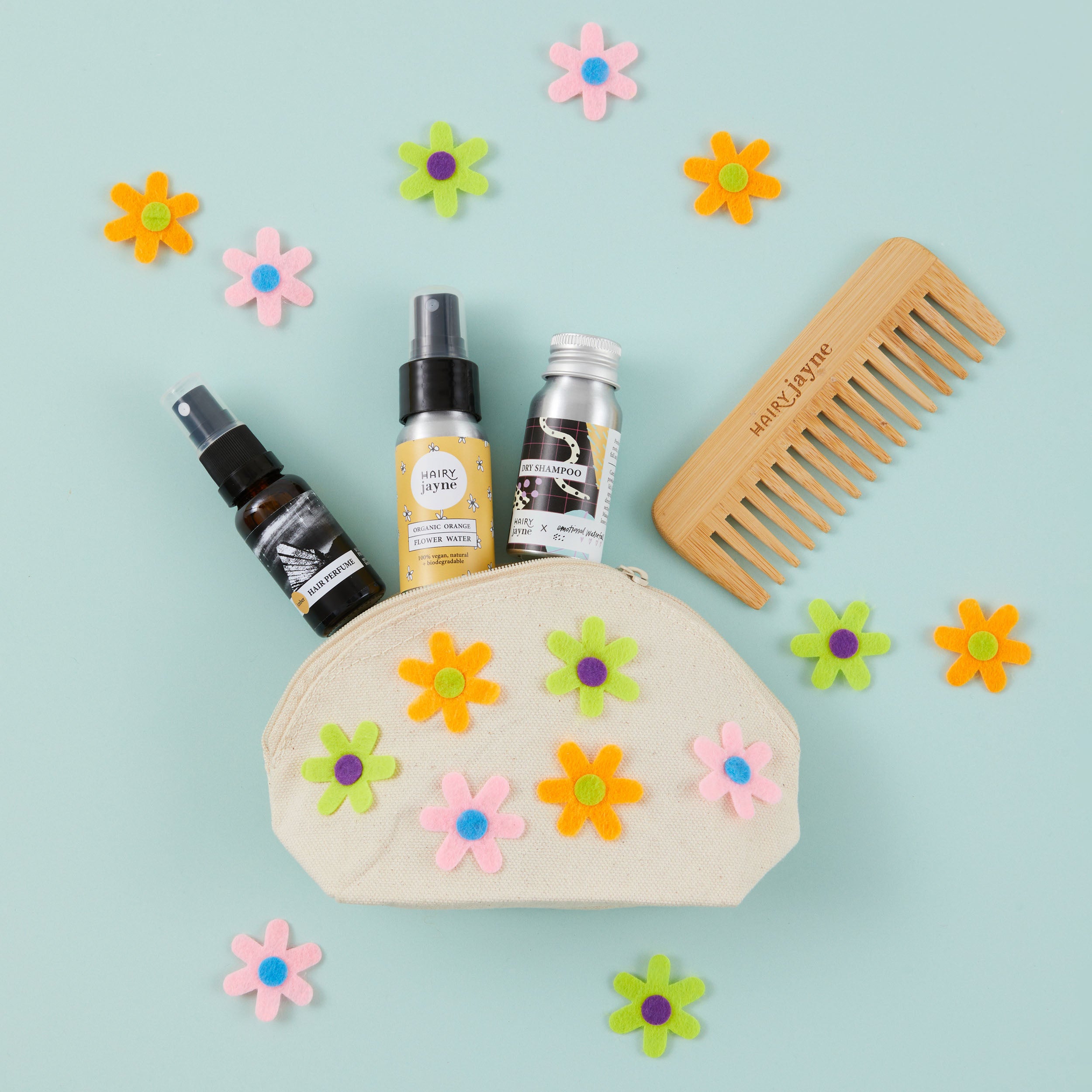 Fresh Hair Kit | festival, camping, travel hair care | Hairy Jayne