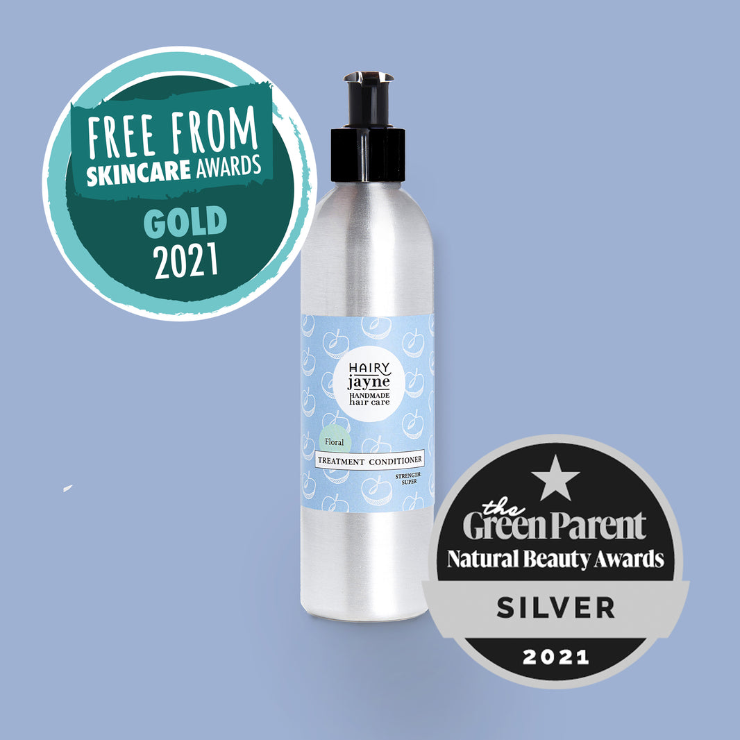 refillable hair products | shampoo + conditioner refills | Hairy Jayne